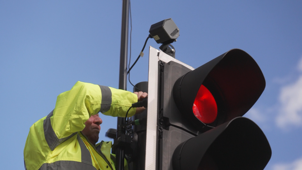 C & T Above-Ground Radar Vehicle and Bicycle Detectors